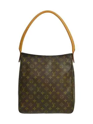 LOUIS VUITTON Monogram Looping Gm Shoulder Bag - Brown