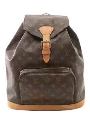 LOUIS VUITTON Monogram Montsouris Backpack - Brown