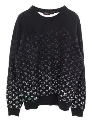 LOUIS VUITTON Louis Vuitton Monogram Gradient Crew Neck Sweater