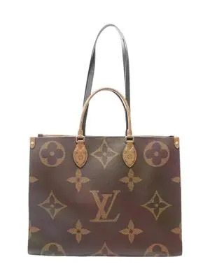 LOUIS VUITTON Giant Monogram On-the-go Tote Bag - Neutrals