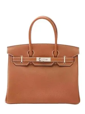 Hermès 30 Birkin Handbag - Brown