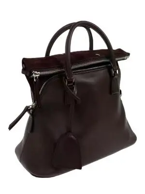 MAISON MARGIELA 5ac Mini Tote Bag - Brown