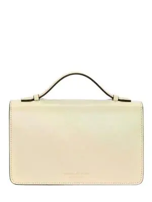 Victoria Beckham Small Dorian Leather Cross Body Bag - Neutrals