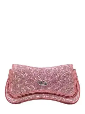 DIESEL® Embellished Shoulder Bag - Pink