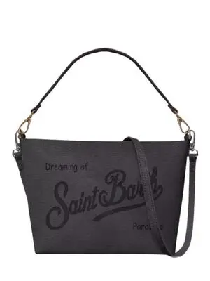 MC2 SAINT BARTH Aline Logo-print Shoulder Bag - Grey