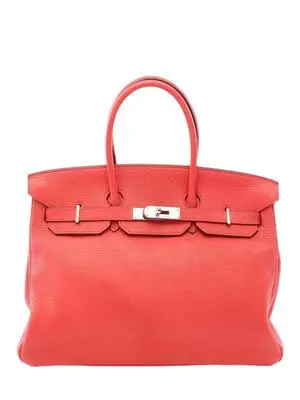 Hermès Birkin 35 Handbag - Red