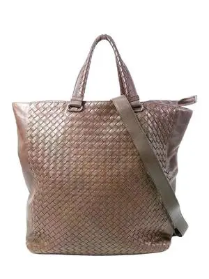 BOTTEGA VENETA Bottega Veneta Intrecciato Leather Tote Bag
