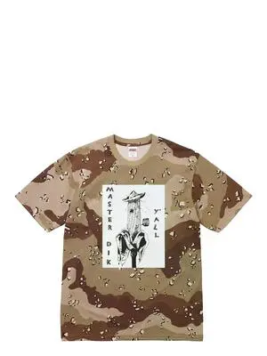 Supreme X Mike Kelley Camouflage Print T-shirt - Brown