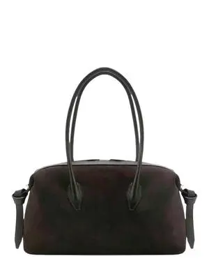 Yuzefi Yuzefi Brioche Suede Tote Bag Brown