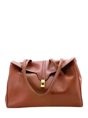 Celine Celine Soft 16 Bag In Smooth Calfskin Brown