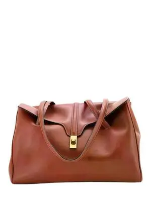 Celine Soft 16 Bag In Smooth Calfskin - Brown