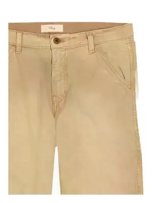 CHERRY LA Cherry LA Straight-Leg Trousers With Washed Finish