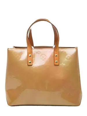 LOUIS VUITTON Monogram Vernis Reade Pm Handbag - Brown