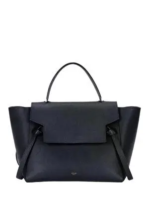 Celine Mini Belt Shoulder Bag - Black
