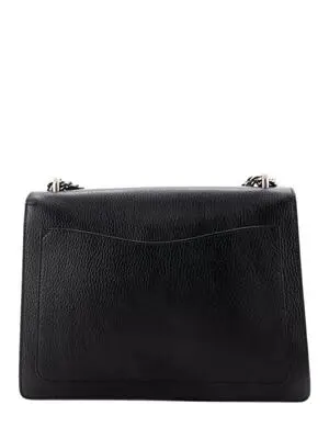 Gucci Dionysus Leather Medium Shoulder Bag - Black