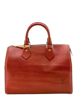 LOUIS VUITTON Speedy Handbag Epi Leather 25 Satchel - Brown