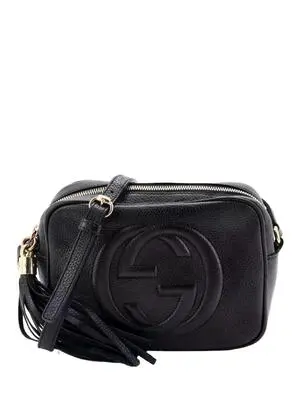 Gucci Soho Disco Leather Small Crossbody Bag - Black