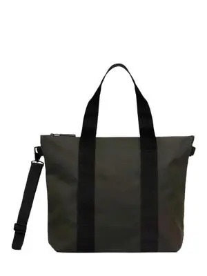 Rains Logo-debossed Tote Bag - Green
