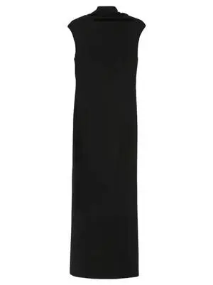 Brunello Cucinelli Monili-trim Gown - Black