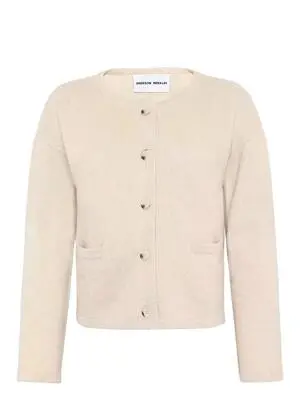 EMERSON RENALDI Button-up Patch-pocket Cardigan - Neutrals