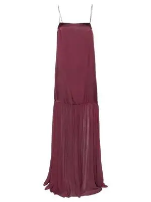 ANINE BING Clementine Maxi Dress - Red