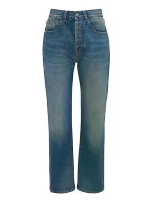 Victoria Beckham Straight Leg Jeans - Blue