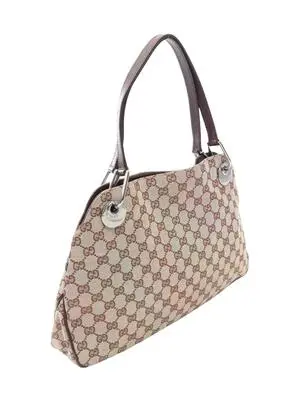 Gucci Gg Canvas Shoulder Bag - Neutrals