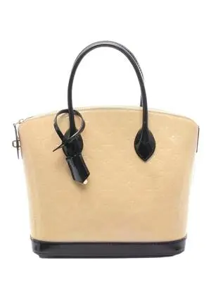 LOUIS VUITTON Lockit Monogram Vernis Tote Bag - Neutrals