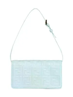 Fendi Baguette Chain Wallet - Blue