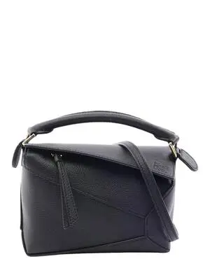 Loewe Mini Puzzle Edge Handbag - Black