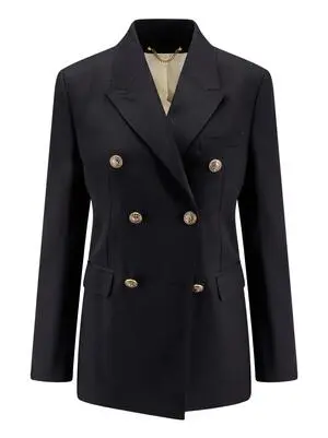 GOLDEN GOOSE GOLDEN GOOSE DELUXE BRAND Diva Light Dry Wool Blazer Black