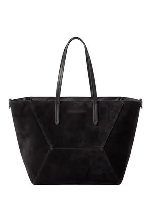 Brunello Cucinelli Suede Shoulder Bag - Grey