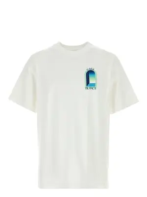 Casablanca Cotton T-shirt - White