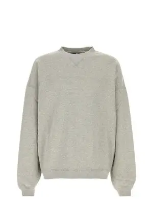 GOLDEN GOOSE Oversize Cotton Sweatshirt - Grey