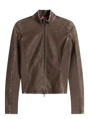 DIESEL® T-thunder Long Sleeve Top - Brown