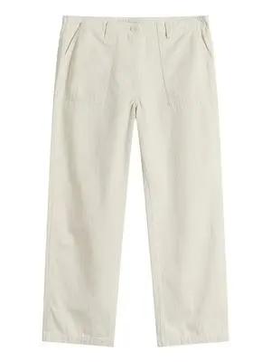 NOTHING WRITTEN Meadow Washed Cotton Pants - Ivory