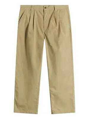 A.p.c. Ricky Straight Leg Pleated Trousers - Dark Beige
