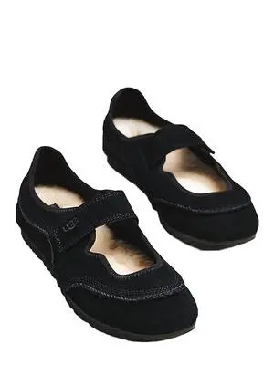 UGG Quill Mary Jane Flats - Black