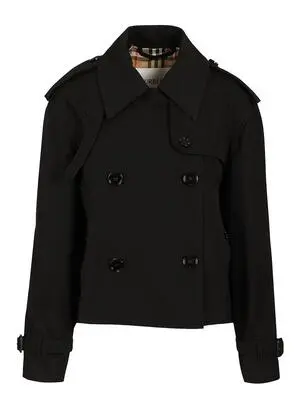 Burberry Mayfair Trench Jacket - Black