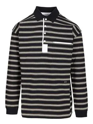 Bottega Veneta Striped Polo Shirt - Multicolor