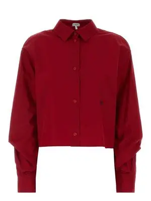 Loewe Poplin Shirt - Red