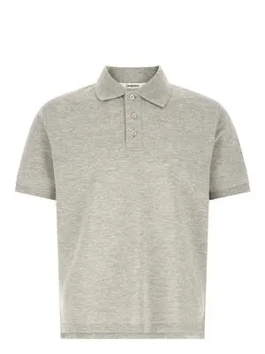 Saint Laurent Cassandre' Polo Shirt - Gray