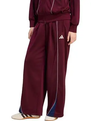 Adidas Stadium Tricot Loose Fit Track Pants - Maroon