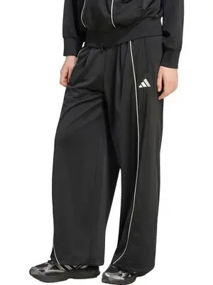 Adidas Stadium Tricot Loose Fit Track Pants - Black