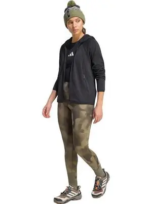 Adidas Terrex Xperior Climawarm+ Ventknit Fleece Hooded Jacket - Black