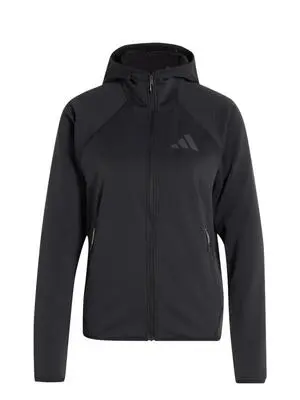 Adidas Terrex Xperior Climawarm+ Ventknit Fleece Hooded Jacket Black