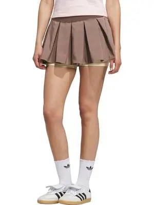 Adidas Pleated Skirt - Trace Brown
