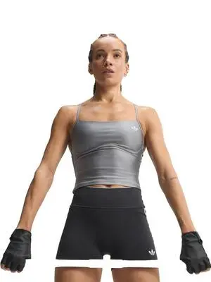 Adidas Originals Padded Sport Tank Top - Grey Three