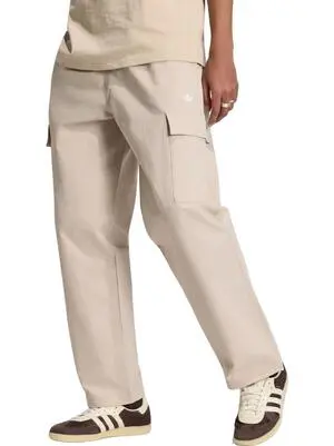 Adidas Trefoil Essentials Cargo Pants - Khaki Three