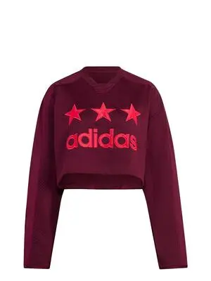 Adidas Cropped Fem Hockey Jersey - Maroon